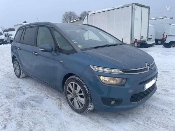 Zils Citroen Grand C4 Picasso 2014 Tauragė, ar dzinēja tilpumu 2.00 L un nobraukumu 218 tūkst. km par 5500 €, foto 7 vietnē AUTOMOTO.COM.LV