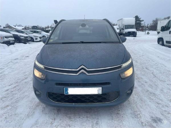 Zils Citroen Grand C4 Picasso 2014 Tauragė, ar dzinēja tilpumu 2.00 L un nobraukumu 218 tūkst. km par 5500 €, foto 8 vietnē AUTOMOTO.COM.LV