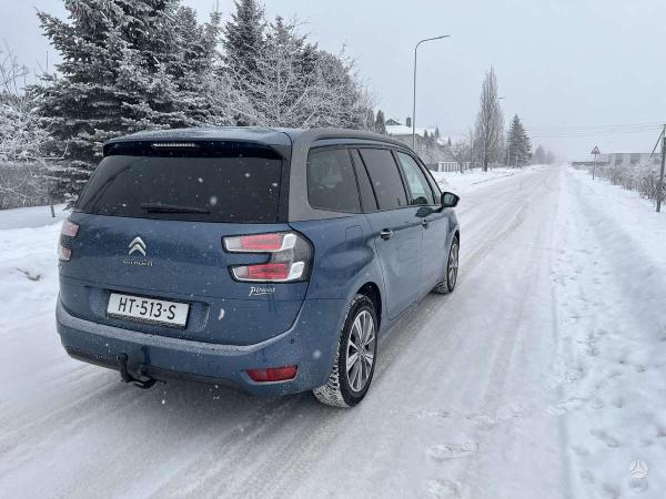 Blue Citroen Grand C4 Picasso 2014 in Kaunas, with an engine capacity of 1.56 L and mileage of 282 thousand km for 6650 €, photo 9 on AUTOMOTO.COM.LV