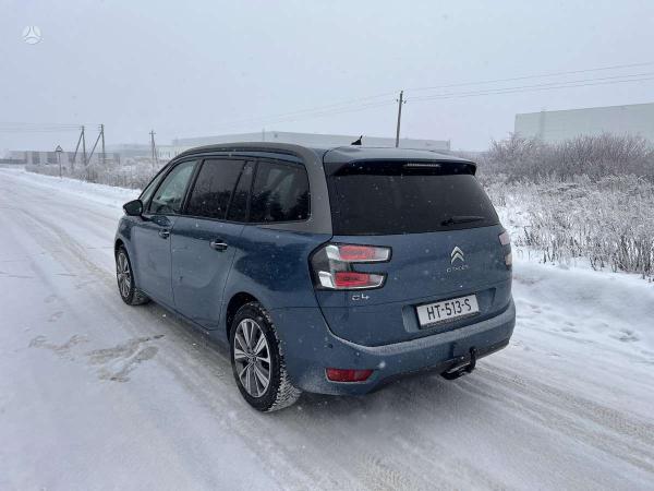 Blue Citroen Grand C4 Picasso 2014 in Kaunas, with an engine capacity of 1.56 L and mileage of 282 thousand km for 6650 €, photo 11 on AUTOMOTO.COM.LV