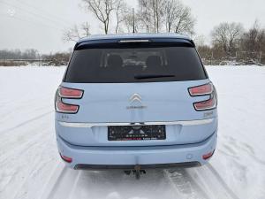 Blue Citroen Grand C4 Picasso 2014 in Marijampole, with an engine capacity of 1.56 L and mileage of 282 thousand km for 5500 €, photo 6 on AUTOMOTO.COM.LV