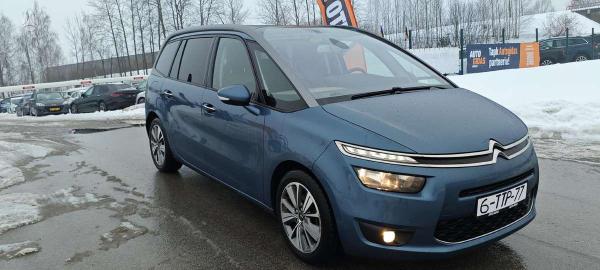 Blue Citroen Grand C4 Picasso 2014 in Kaunas, with an engine capacity of 1.56 L and mileage of 196 thousand km for 6250 €, photo 7 on AUTOMOTO.COM.LV