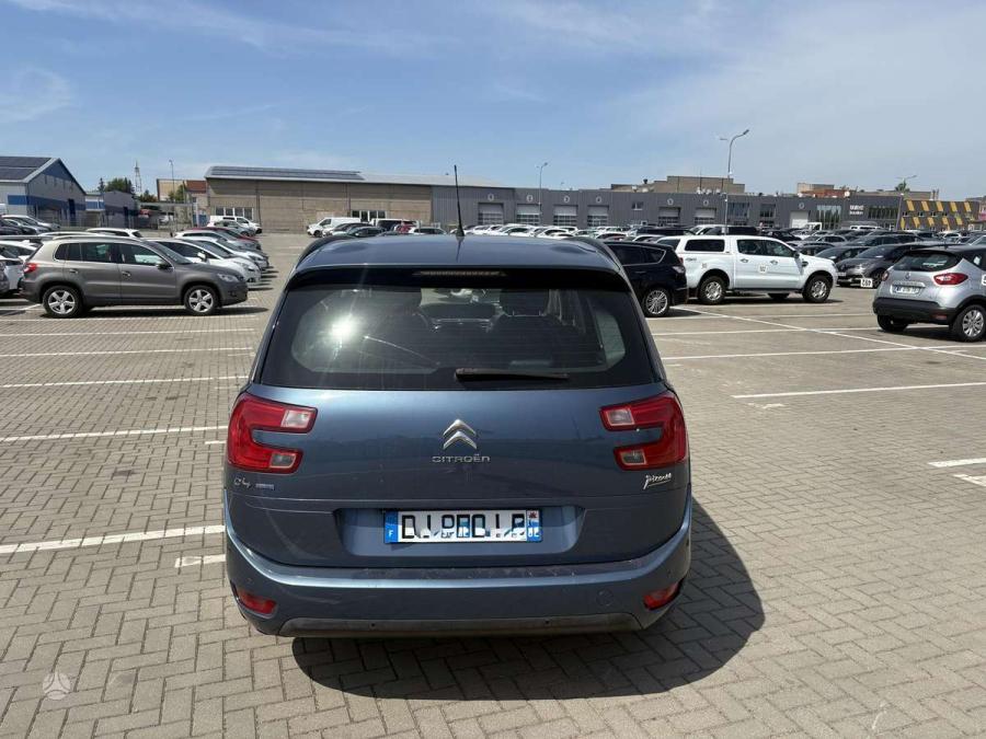 Zils Citroen Grand C4 Picasso 2014 Tauragė, ar dzinēja tilpumu 2.00 L un nobraukumu 239 tūkst. km par 6200 €, foto 6 vietnē AUTOMOTO.COM.LV