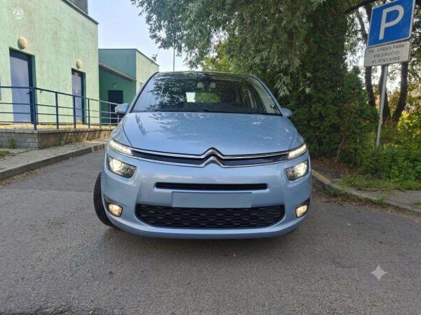 Zils Citroen Grand C4 Picasso 2014 Klaipėda, ar dzinēja tilpumu 1.56 L un nobraukumu 232 tūkst. km par 3999 €, foto 2 vietnē AUTOMOTO.COM.LV