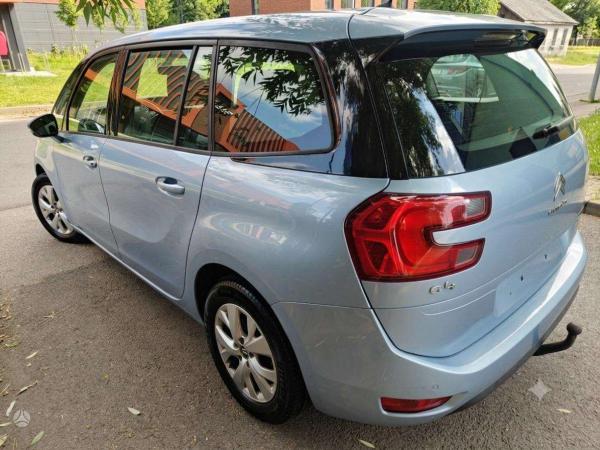 Zils Citroen Grand C4 Picasso 2014 Klaipėda, ar dzinēja tilpumu 1.56 L un nobraukumu 232 tūkst. km par 3999 €, foto 5 vietnē AUTOMOTO.COM.LV