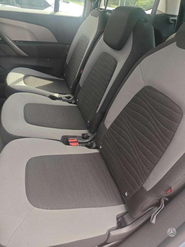 Zils Citroen Grand C4 Picasso 2014 Klaipėda, ar dzinēja tilpumu 1.56 L un nobraukumu 232 tūkst. km par 3999 €, foto 7 vietnē AUTOMOTO.COM.LV