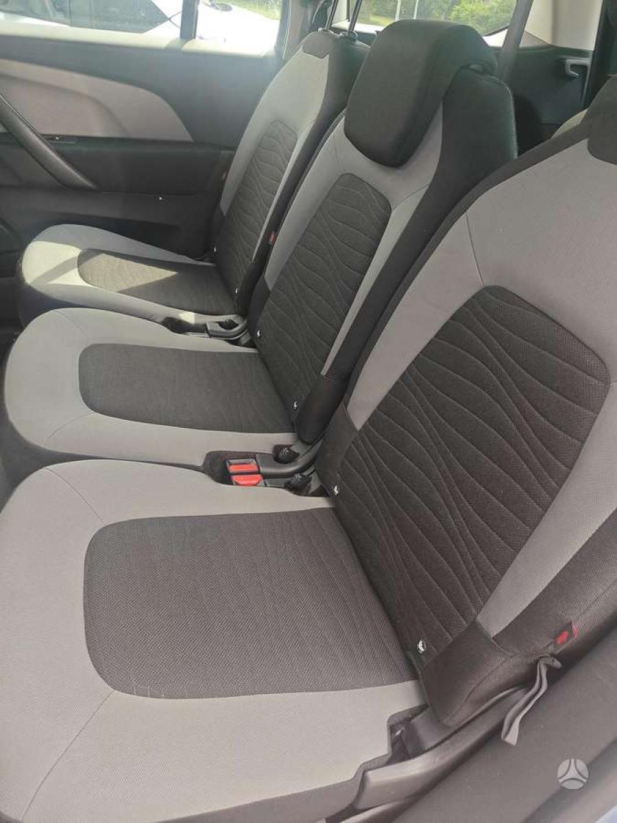 Zils Citroen Grand C4 Picasso 2014 Klaipėda, ar dzinēja tilpumu 1.56 L un nobraukumu 232 tūkst. km par 3999 €, foto 8 vietnē AUTOMOTO.COM.LV