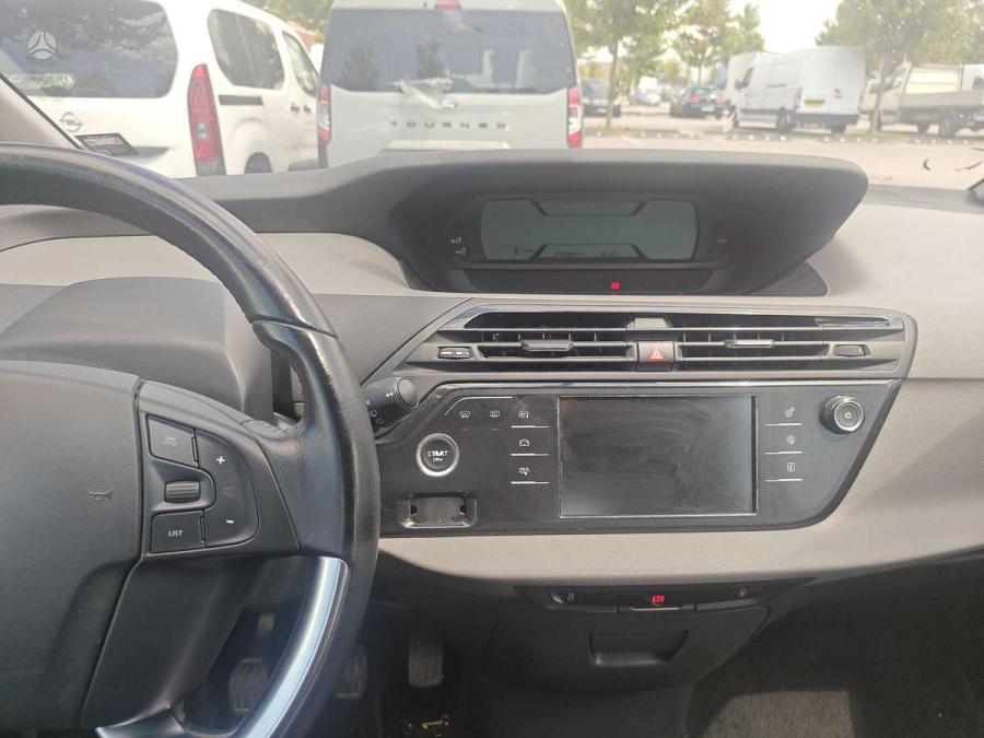 Zils Citroen Grand C4 Picasso 2014 Klaipėda, ar dzinēja tilpumu 1.56 L un nobraukumu 232 tūkst. km par 3999 €, foto 12 vietnē AUTOMOTO.COM.LV