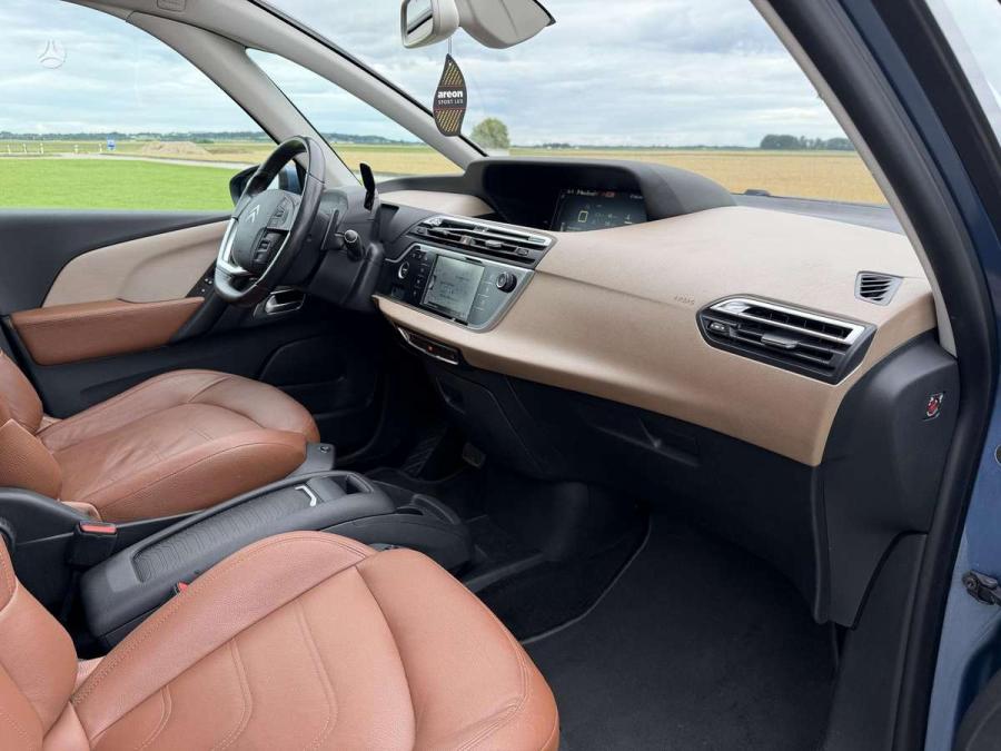 Zils Citroen Grand C4 Picasso 2014 Raseiniai, ar dzinēja tilpumu 1.56 L un nobraukumu 234 tūkst. km par 4750 €, foto 32 vietnē AUTOMOTO.COM.LV