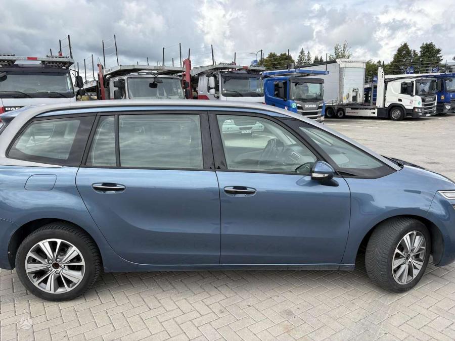 Zils Citroen Grand C4 Picasso 2014 Tauragė, ar dzinēja tilpumu 2.00 L un nobraukumu 240 tūkst. km par 6250 €, foto 4 vietnē AUTOMOTO.COM.LV