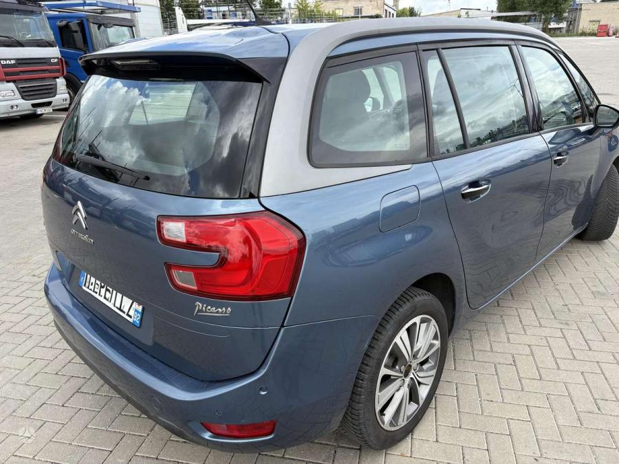 Zils Citroen Grand C4 Picasso 2014 Tauragė, ar dzinēja tilpumu 2.00 L un nobraukumu 240 tūkst. km par 6250 €, foto 5 vietnē AUTOMOTO.COM.LV