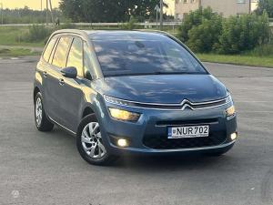 Blue Citroen Grand C4 Picasso 2014 in Radviliskis, with an engine capacity of 1.56 L and mileage of 200 thousand km for 5350 €, photo 4 on AUTOMOTO.COM.LV