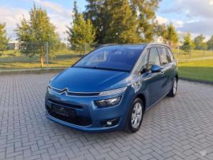 Zils Citroen Grand C4 Picasso 2014 Radviliškis, ar dzinēja tilpumu 1.60 L un nobraukumu 220 tūkst. km par 4650 €, foto  vietnē AUTOMOTO.COM.LV