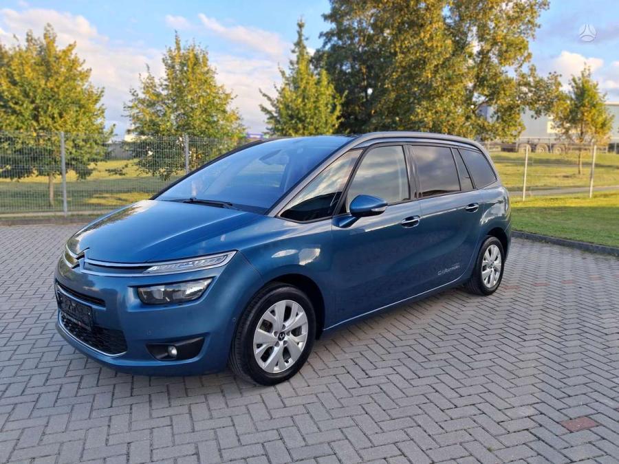 Zils Citroen Grand C4 Picasso 2014 Radviliškis, ar dzinēja tilpumu 1.60 L un nobraukumu 220 tūkst. km par 4650 €, foto 3 vietnē AUTOMOTO.COM.LV