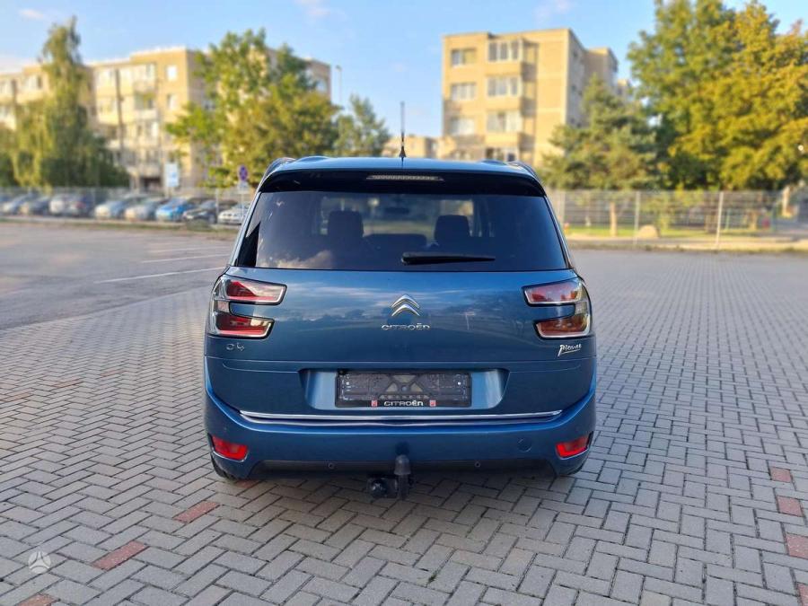Zils Citroen Grand C4 Picasso 2014 Radviliškis, ar dzinēja tilpumu 1.60 L un nobraukumu 220 tūkst. km par 4650 €, foto 9 vietnē AUTOMOTO.COM.LV