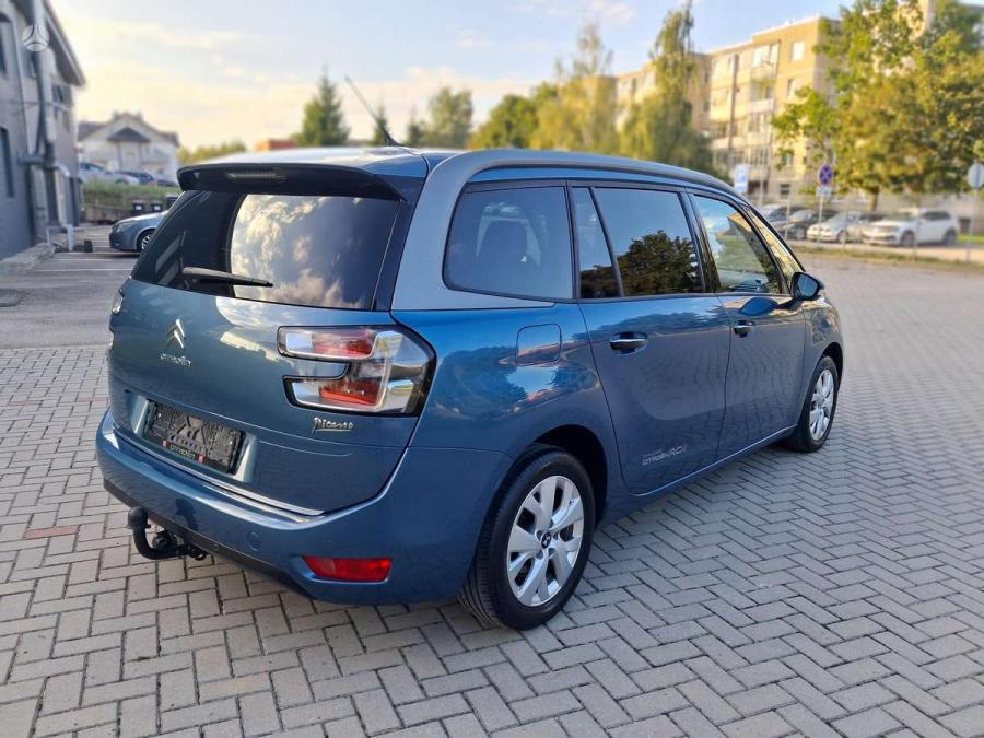 Zils Citroen Grand C4 Picasso 2014 Radviliškis, ar dzinēja tilpumu 1.60 L un nobraukumu 220 tūkst. km par 4650 €, foto 11 vietnē AUTOMOTO.COM.LV