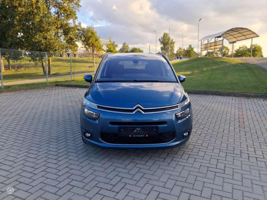 Zils Citroen Grand C4 Picasso 2014 Radviliškis, ar dzinēja tilpumu 1.60 L un nobraukumu 220 tūkst. km par 4650 €, foto 15 vietnē AUTOMOTO.COM.LV