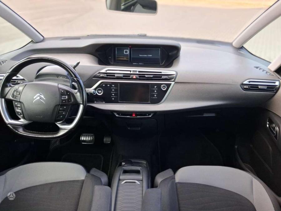 Zils Citroen Grand C4 Picasso 2014 Radviliškis, ar dzinēja tilpumu 1.60 L un nobraukumu 220 tūkst. km par 4650 €, foto 19 vietnē AUTOMOTO.COM.LV