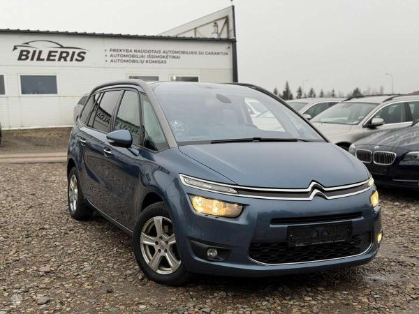 Zils Citroen Grand C4 Picasso 2016 Utena, ar dzinēja tilpumu 1.56 L un nobraukumu 260 tūkst. km par 5990 €, foto 4 vietnē AUTOMOTO.COM.LV