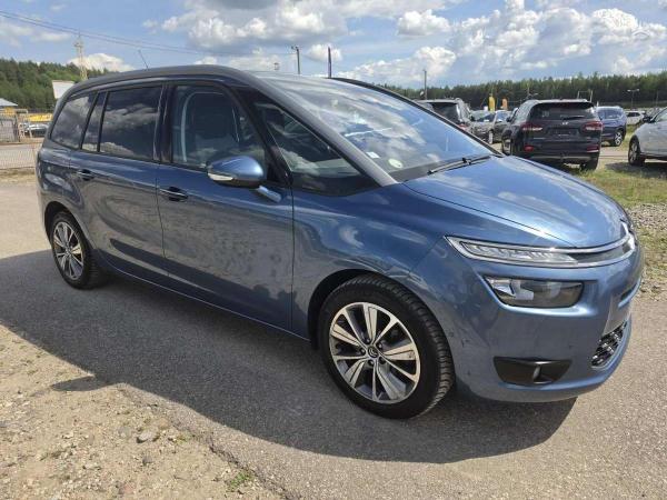Zils Citroen Grand C4 Picasso 2016 Viļņa, ar dzinēja tilpumu 1.56 L un nobraukumu 260 tūkst. km par 6800 €, foto 1 vietnē AUTOMOTO.COM.LV