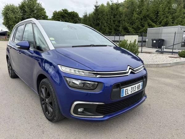 Zils Citroen Grand C4 Picasso 2017 Tauragė, ar dzinēja tilpumu 1.60 L un nobraukumu 278 tūkst. km par 5800 €, foto 2 vietnē AUTOMOTO.COM.LV