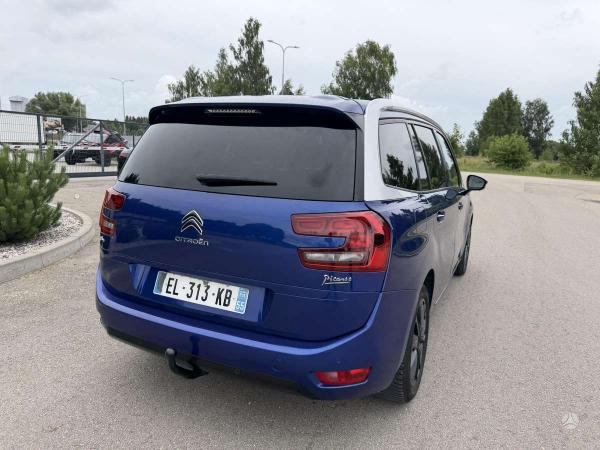 Zils Citroen Grand C4 Picasso 2017 Tauragė, ar dzinēja tilpumu 1.60 L un nobraukumu 278 tūkst. km par 5800 €, foto 9 vietnē AUTOMOTO.COM.LV