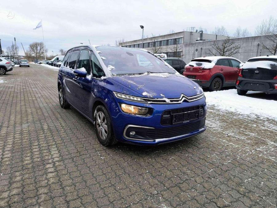 Zils Citroen Grand C4 Picasso 2018 Utena, ar dzinēja tilpumu 1.60 L un nobraukumu 130 tūkst. km par 7390 €, foto 2 vietnē AUTOMOTO.COM.LV