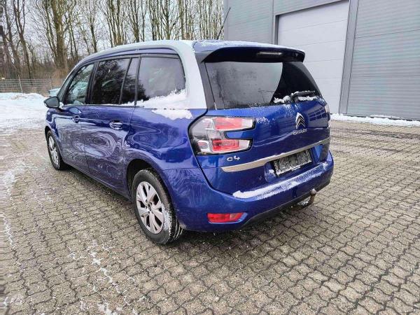 Zils Citroen Grand C4 Picasso 2018 Utena, ar dzinēja tilpumu 1.60 L un nobraukumu 130 tūkst. km par 7390 €, foto 4 vietnē AUTOMOTO.COM.LV