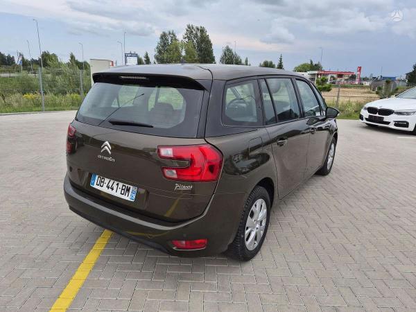 Brūns Citroen Grand C4 Picasso 2013 Tauragė, ar dzinēja tilpumu 1.56 L un nobraukumu 245 tūkst. km par 4200 €, foto 5 vietnē AUTOMOTO.COM.LV