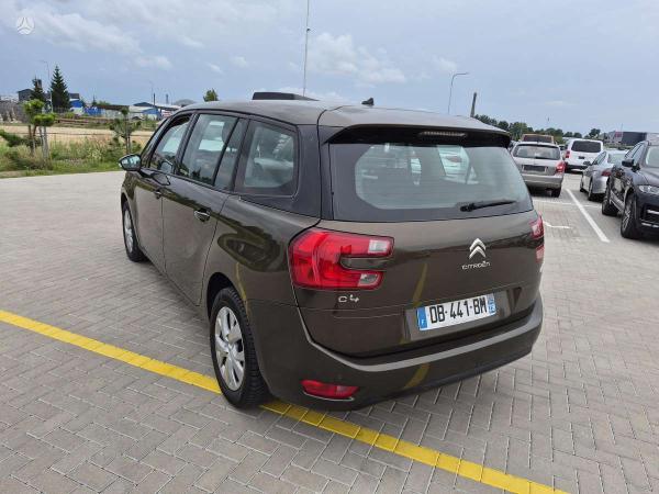 Brūns Citroen Grand C4 Picasso 2013 Tauragė, ar dzinēja tilpumu 1.56 L un nobraukumu 245 tūkst. km par 4200 €, foto 6 vietnē AUTOMOTO.COM.LV