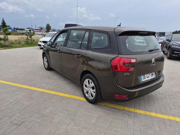 Brūns Citroen Grand C4 Picasso 2013 Tauragė, ar dzinēja tilpumu 1.56 L un nobraukumu 245 tūkst. km par 4200 €, foto 7 vietnē AUTOMOTO.COM.LV