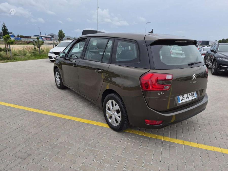 Brūns Citroen Grand C4 Picasso 2013 Tauragė, ar dzinēja tilpumu 1.56 L un nobraukumu 245 tūkst. km par 4200 €, foto 8 vietnē AUTOMOTO.COM.LV
