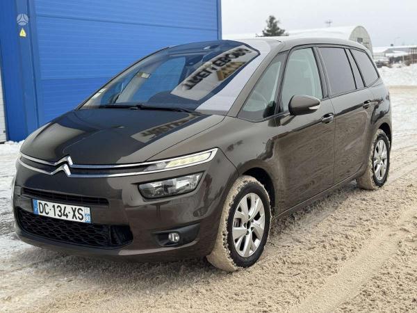Brūns Citroen Grand C4 Picasso 2014 Tauragė, ar dzinēja tilpumu 1.56 L un nobraukumu 240 tūkst. km par 4700 €, foto 1 vietnē AUTOMOTO.COM.LV