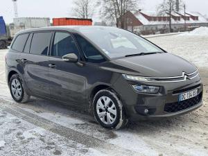 Brown Citroen Grand C4 Picasso 2014 in Taurage, with an engine capacity of 1.56 L and mileage of 240 thousand km for 4700 €, photo 3 on AUTOMOTO.COM.LV