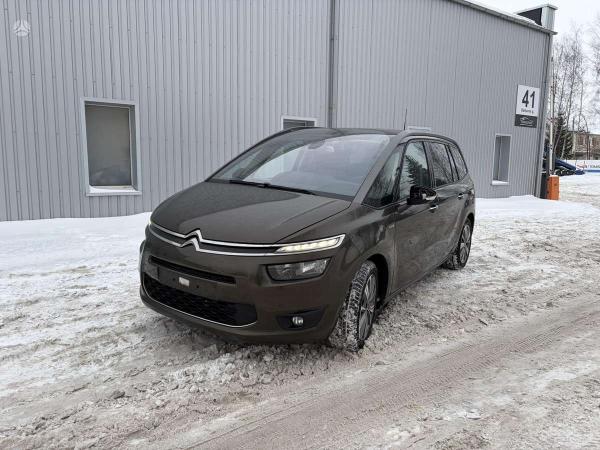 Brūns Citroen Grand C4 Picasso 2014 Ukmergė, ar dzinēja tilpumu 1.60 L un nobraukumu 212 tūkst. km par 5650 €, foto 3 vietnē AUTOMOTO.COM.LV