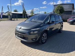 Grey Citroen Grand C4 Picasso 2013 in Taurage, with an engine capacity of 1.60 L and mileage of 163 thousand km for 4900 €, photo 6 on AUTOMOTO.COM.LV