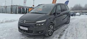 Pelēks Citroen Grand C4 Picasso 2014 Kauņa, ar dzinēja tilpumu 1.56 L un nobraukumu 231 tūkst. km par 6250 €, foto  vietnē AUTOMOTO.COM.LV