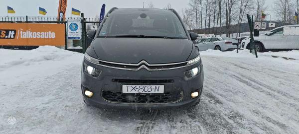 Grey Citroen Grand C4 Picasso 2014 in Kaunas, with an engine capacity of 1.56 L and mileage of 231 thousand km for 6250 €, photo 3 on AUTOMOTO.COM.LV