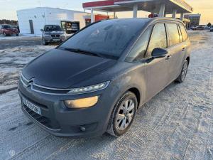 Pelēks Citroen Grand C4 Picasso 2014 Tauragė, ar dzinēja tilpumu 1.56 L un nobraukumu 268 tūkst. km par 3500 €, foto  vietnē AUTOMOTO.COM.LV