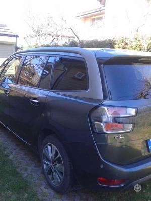 Pelēks Citroen Grand C4 Picasso 2014 Kauņa, ar dzinēja tilpumu 1.60 L un nobraukumu 198 tūkst. km par 6400 €, foto 3 vietnē AUTOMOTO.COM.LV