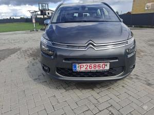 Pelēks Citroen Grand C4 Picasso 2014 Tauragė, ar dzinēja tilpumu 1.56 L un nobraukumu 366 tūkst. km par 3000 €, foto  vietnē AUTOMOTO.COM.LV