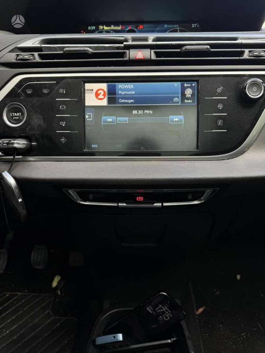Pelēks Citroen Grand C4 Picasso 2014 Alīta, ar dzinēja tilpumu 2.00 L un nobraukumu 289 tūkst. km par 3800 €, foto 14 vietnē AUTOMOTO.COM.LV
