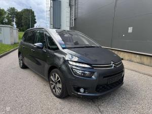 Grey Citroen Grand C4 Picasso 2014 in Alytus, with an engine capacity of 2.00 L and mileage of 289 thousand km for 3450 €, photo 3 on AUTOMOTO.COM.LV