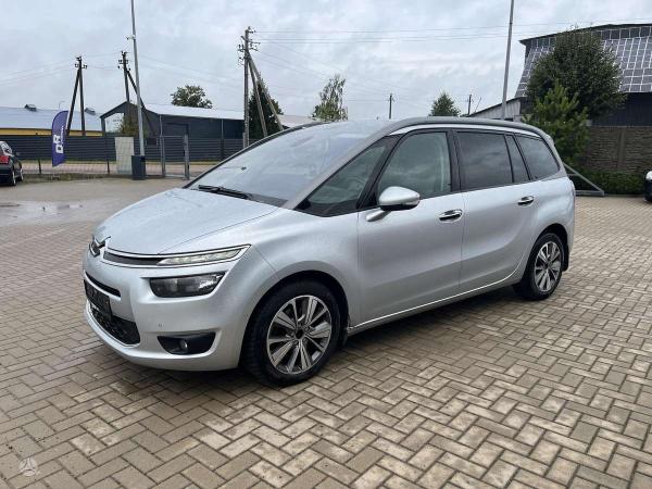Pelēks Citroen Grand C4 Picasso 2014 Tauragė, ar dzinēja tilpumu 2.00 L un nobraukumu 250 tūkst. km par 3800 €, foto 4 vietnē AUTOMOTO.COM.LV
