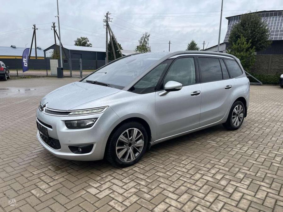 Pelēks Citroen Grand C4 Picasso 2014 Tauragė, ar dzinēja tilpumu 2.00 L un nobraukumu 250 tūkst. km par 3800 €, foto 5 vietnē AUTOMOTO.COM.LV