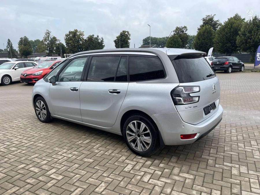 Pelēks Citroen Grand C4 Picasso 2014 Tauragė, ar dzinēja tilpumu 2.00 L un nobraukumu 250 tūkst. km par 3800 €, foto 12 vietnē AUTOMOTO.COM.LV