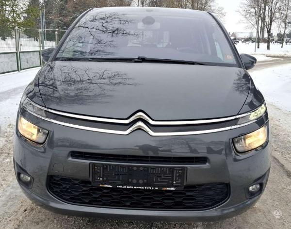 Pelēks Citroen Grand C4 Picasso 2015 Tauragė, ar dzinēja tilpumu 1.56 L un nobraukumu 235 tūkst. km par 5000 €, foto 7 vietnē AUTOMOTO.COM.LV