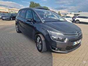 Pelēks Citroen Grand C4 Picasso 2015 Tauragė, ar dzinēja tilpumu 2.00 L un nobraukumu 210 tūkst. km par 5800 €, foto 4 vietnē AUTOMOTO.COM.LV
