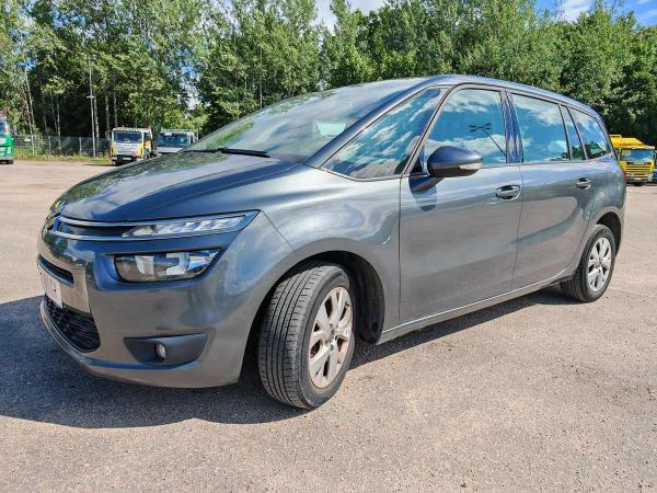 Grey Citroen Grand C4 Picasso 2015 in Kaunas, with an engine capacity of 1.56 L and mileage of 174 thousand km for 2200 €, photo 7 on AUTOMOTO.COM.LV