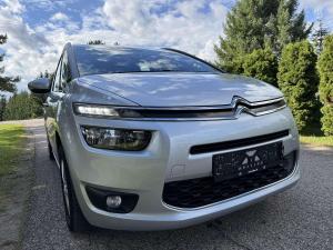Pelēks Citroen Grand C4 Picasso 2015 Alīta, ar dzinēja tilpumu 1.20 L un nobraukumu 148 tūkst. km par 4999 €, foto  vietnē AUTOMOTO.COM.LV